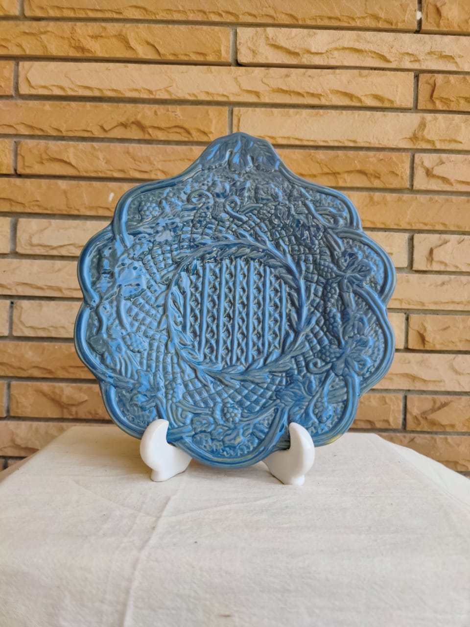 Blue Serving platter - Avman Studio